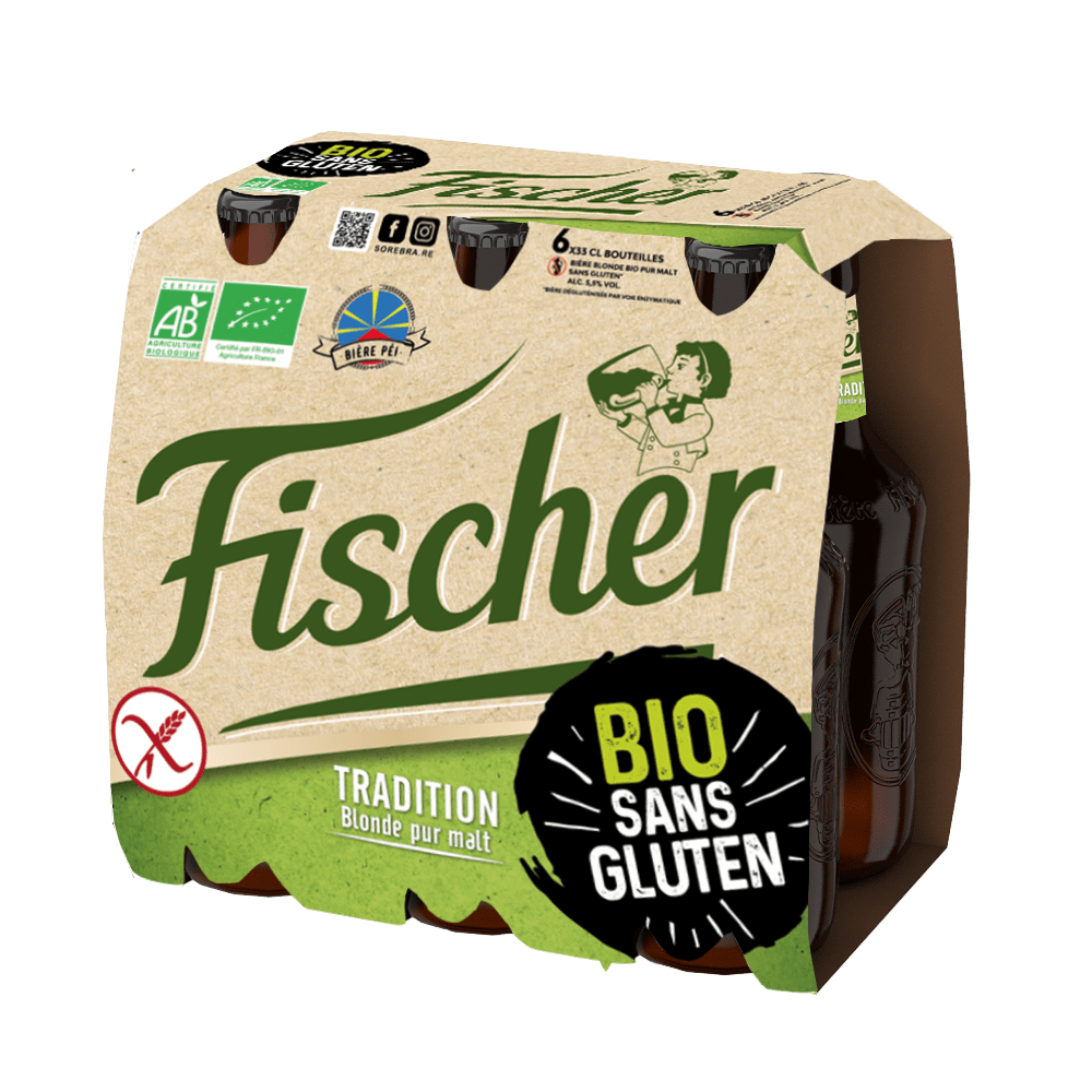 Tradition Bio Sans Gluten – Bières Fischer Réunion